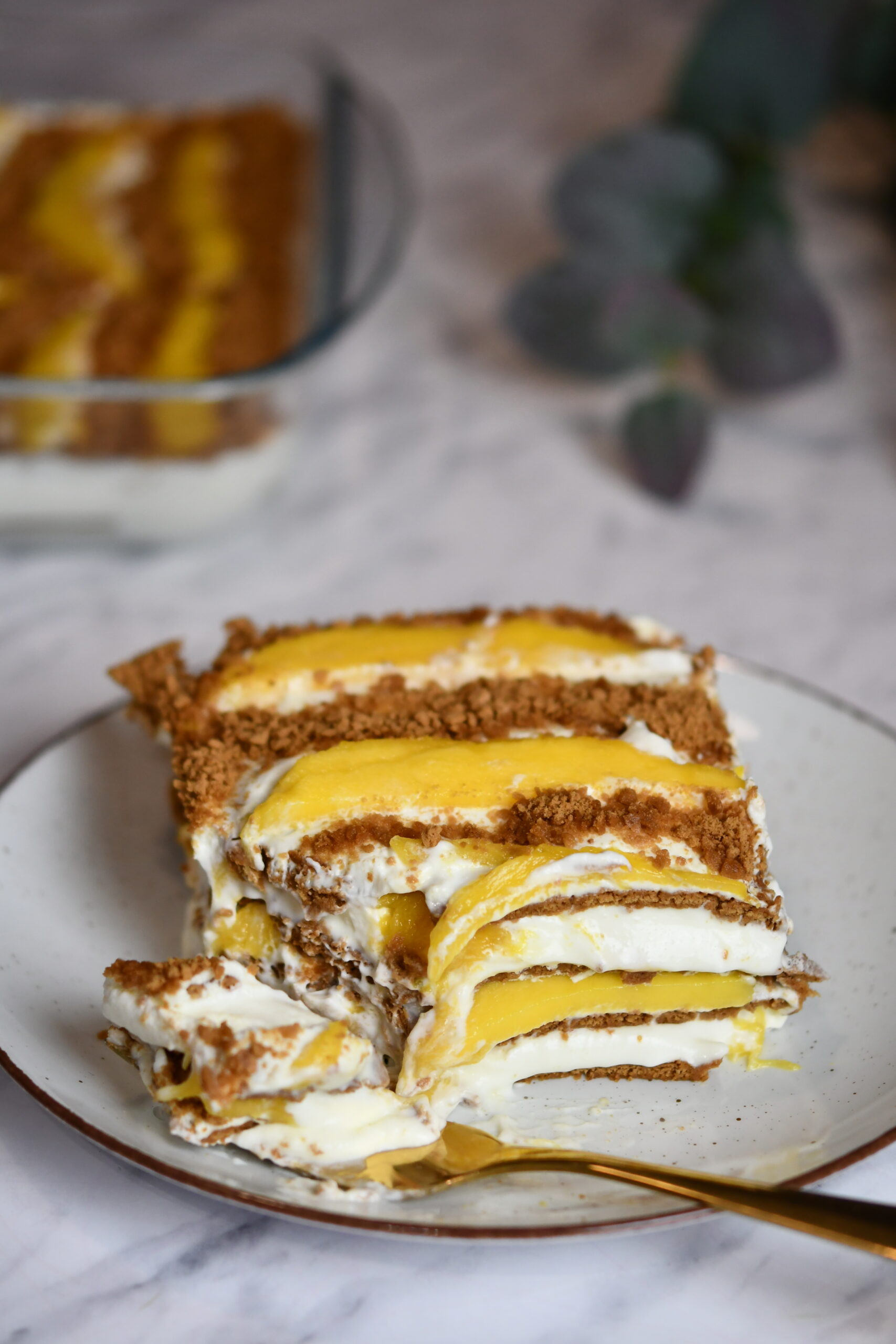 Mango Graham Cream Float | Klysa