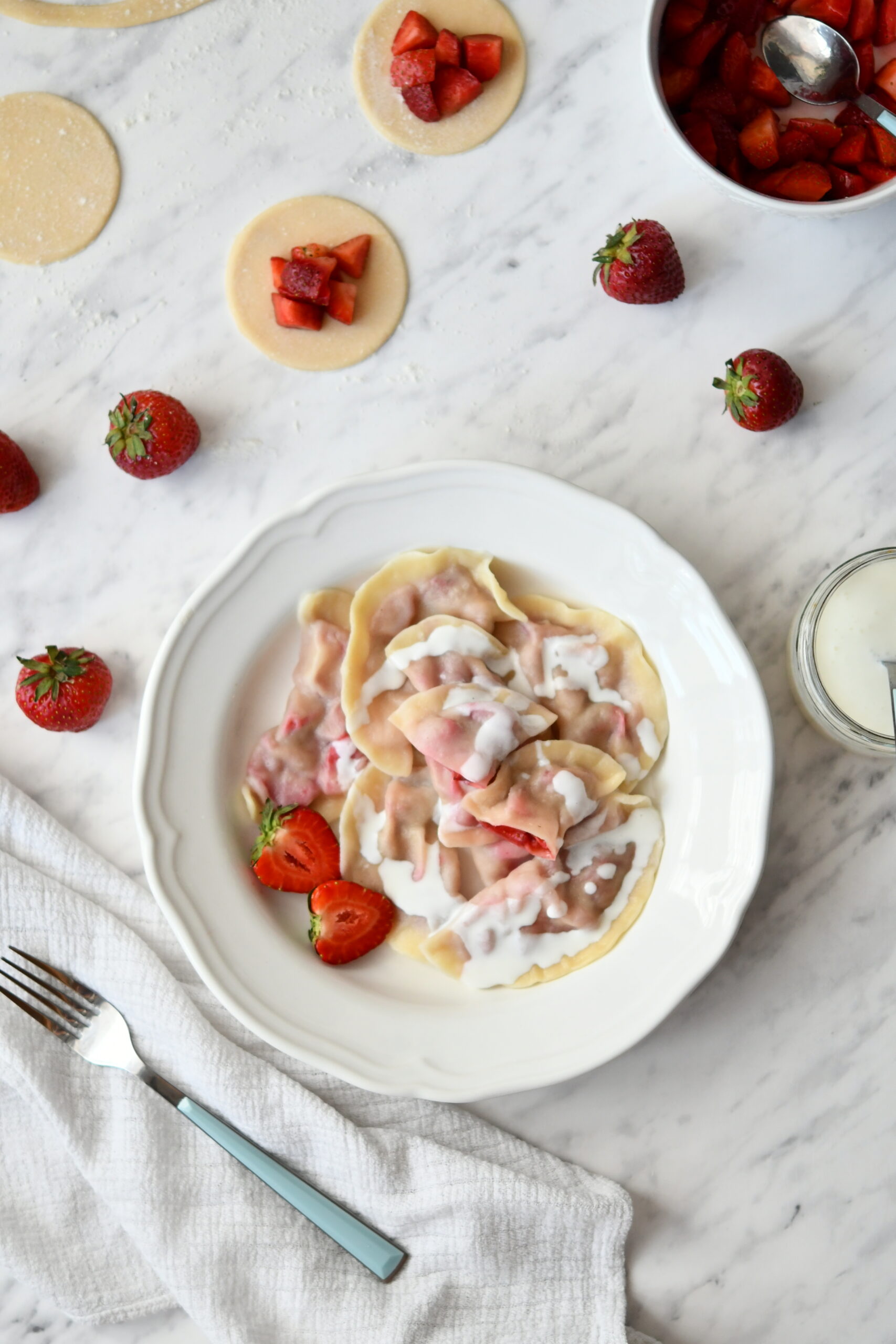Strawberry Dumplings | Klysa